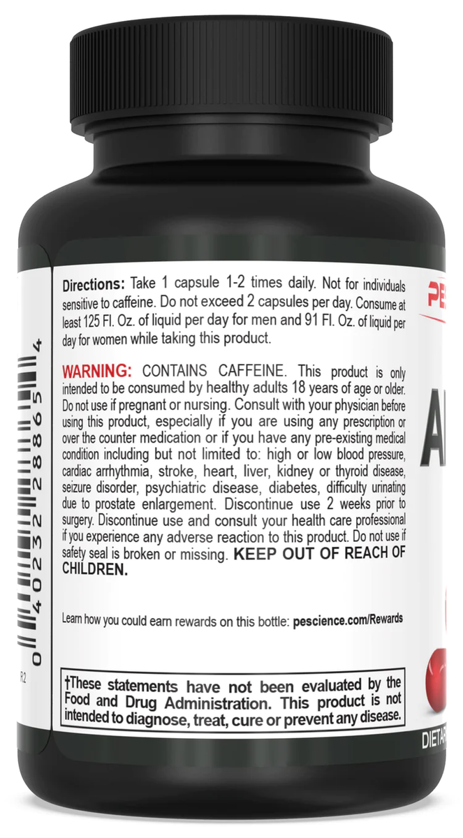 PEScience Alphamine Capsules 60Caps – SuppsFam