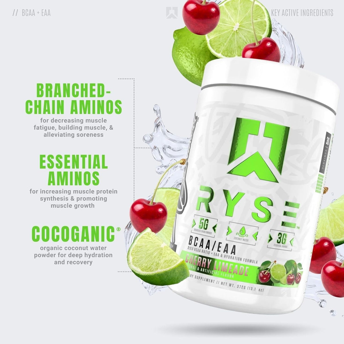 RYSE BCAA+EAA 30 Serv – SuppsFam