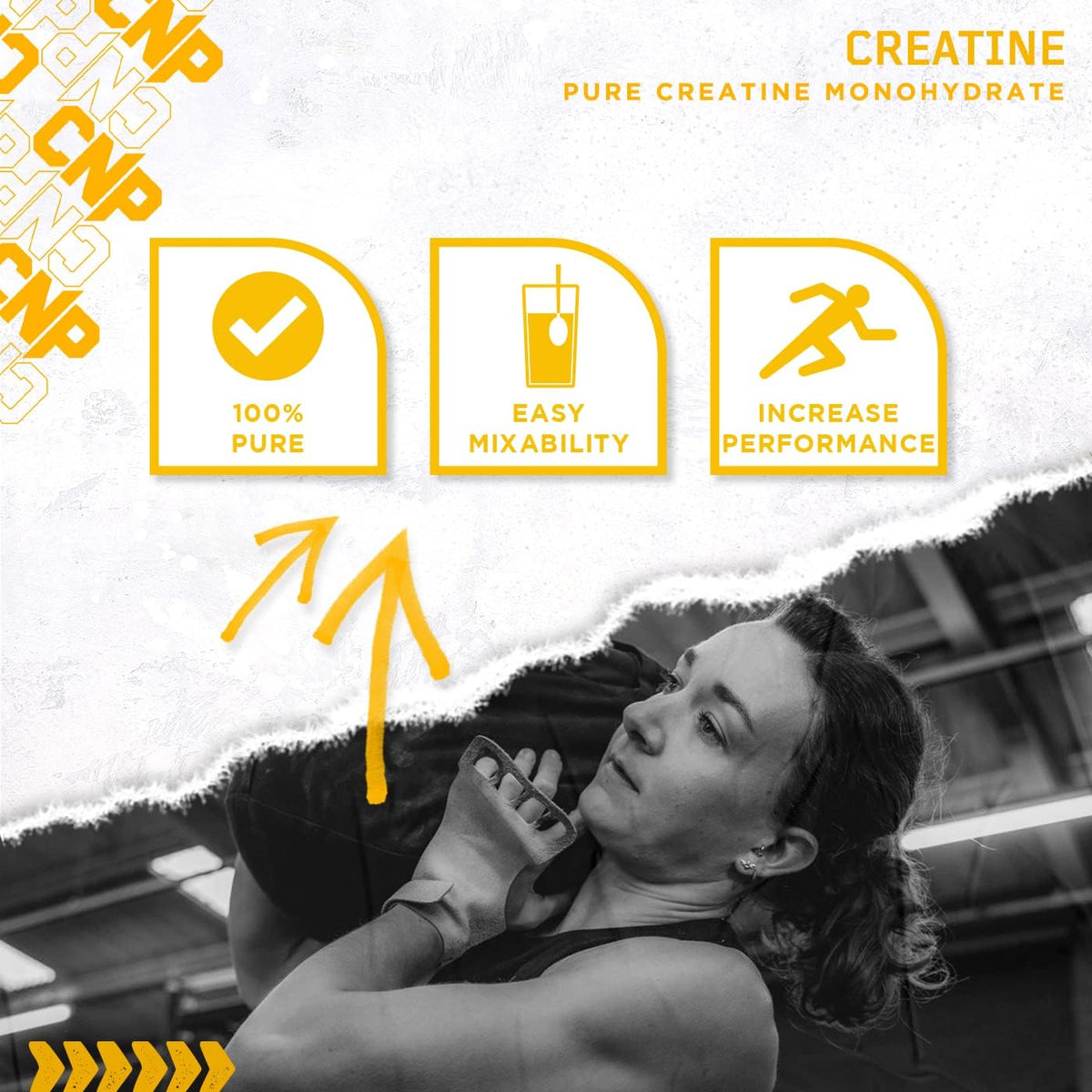 CNP 100% Pure Micronized Creatine Monohydrate 250g – SuppsFam