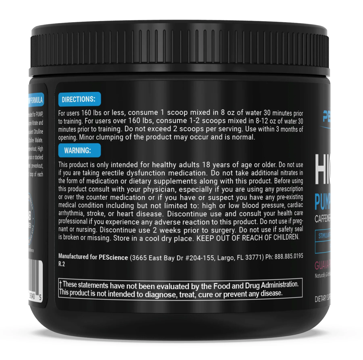 PEScience High Volume Pre-Workout – SuppsFam