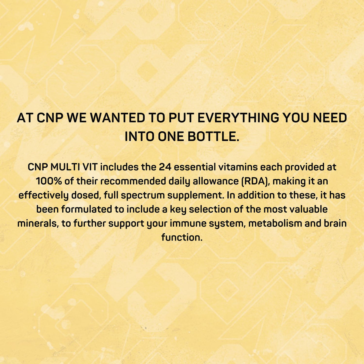 CNP Multi Vit Vitamin & Mineral Complex 30 Tablets – SuppsFam